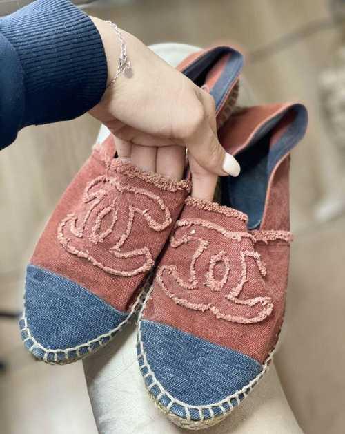 Эспадрильи Chanel оригинал 39-40