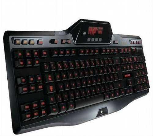 Игровая клавиатура Logitech g510 с экраном