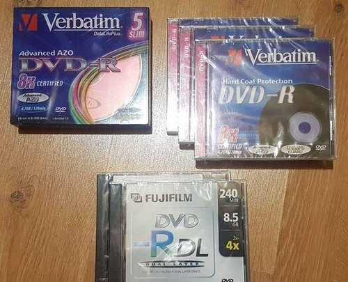 Двд диски DVD-R, DVD-R DL