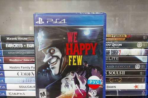 We Happy Few Русская Версия PS4 новые диски