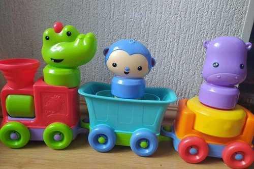 Игрушка поезд fisher price