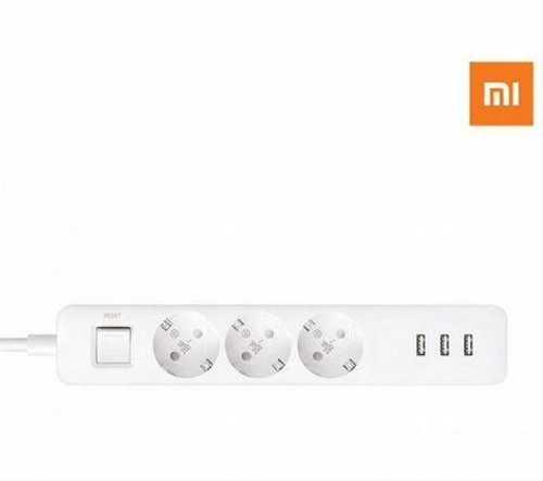 Удлинитель Xiaomi Mi Power Strip 3 (xmcxb04QM), бе