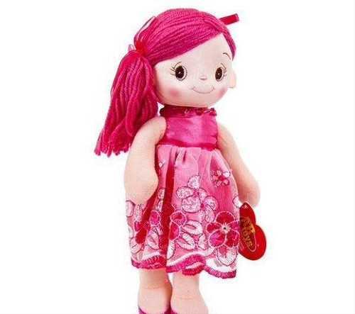 Кукла мягконабивная ABtoys балерина, 30 см, цвет розовый (M6000)