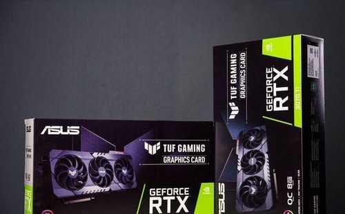 Видеокарта Asus rtx 3070TI TUF OC новая