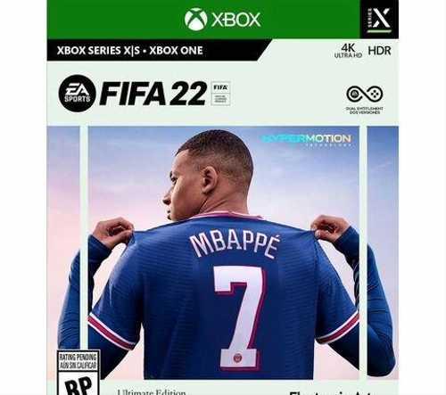 Fifa 22 ultimate xbox ONE, xbox series XS