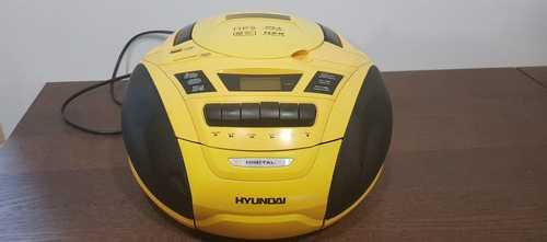 CD-MP3-FM-USB-Кассетный Проигрыватель hyundai