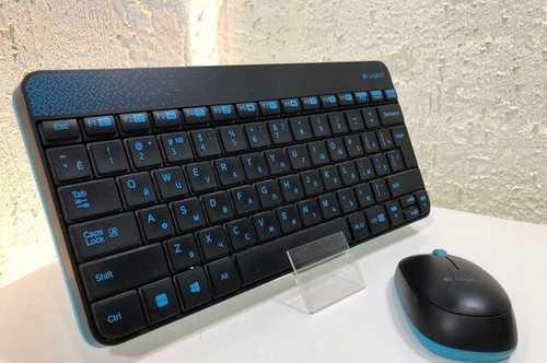 Комплект (клавиатура+мышь) logitech MK240