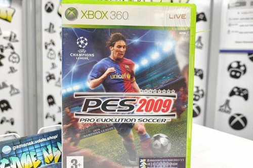 Pro Evolution Soccer 2009 (PES 9) (Xbox 360) Б/У