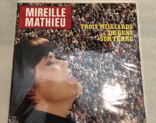 Винил Mireille Mathieu Trois Milliards de Gens sur