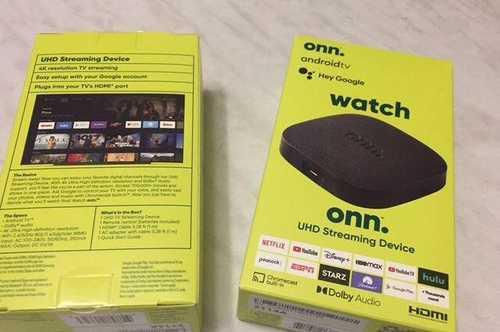 Onn android tv UHD 4K
