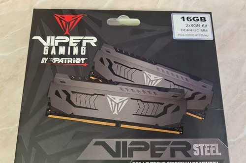 Patriot Memory viper steel 16GB (8GBx2) DDR4 4133