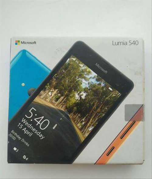 Телефон Microsoft lumia 540 dual sim