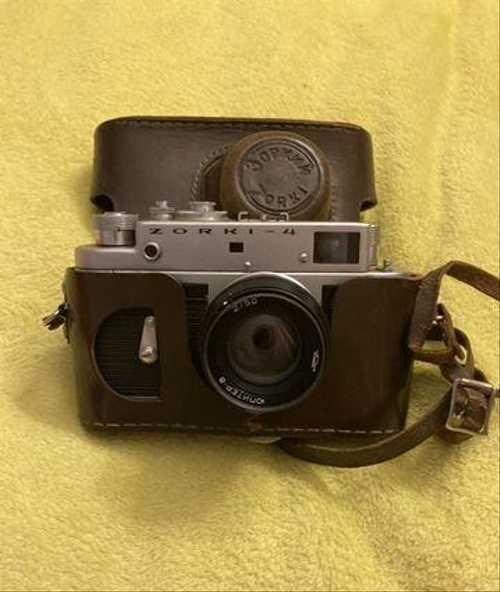 Плёночный фотоаппарат zorki-4