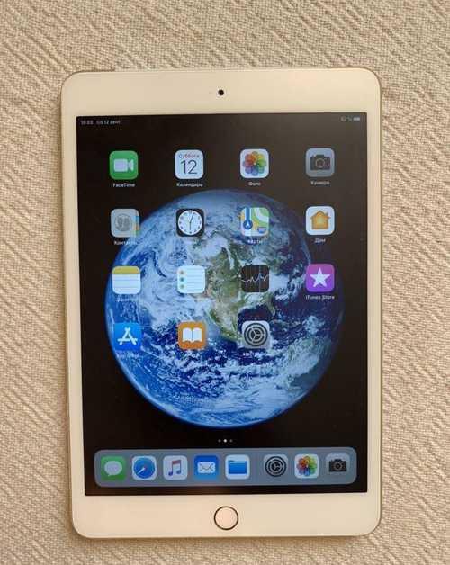 iPad mini 3 wi-fi+cellular состояние нового