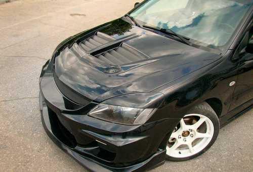 Капот в стиле EVO Mitsubishi Lancer IX