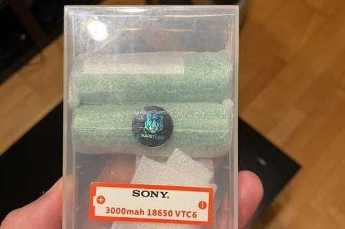 Аккумуляторы 18650 Sony VTC 6 2шт