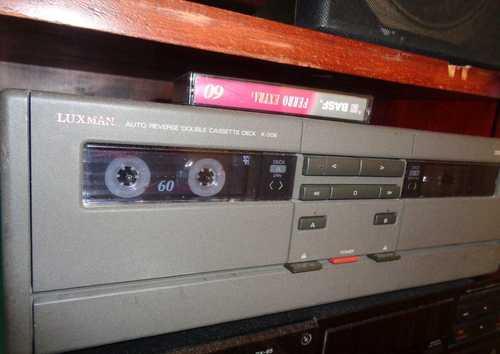 Дека двух кассетная luxman K 008