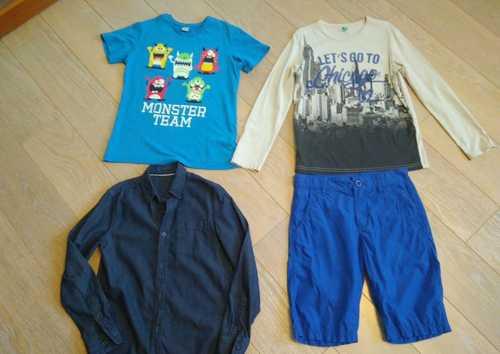 Шорты футболка рубашка пакетом Benetton Waikiki