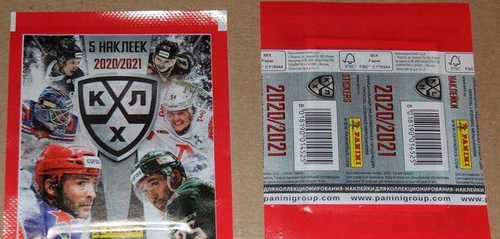 Наклейки по коллекции Panini кхл 2020-2021
