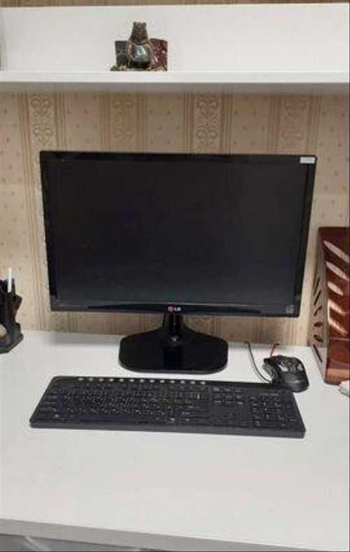 Компьютер (системный блок DNS+ монитор LG+ клавиат