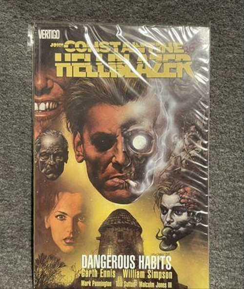 Комикс Hellblazer: dangerous habits (константин)