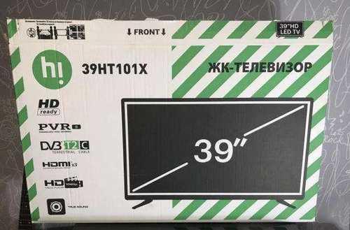 Новый телевизор Hi 39HT101X | Festima.Ru - Мониторинг объявлений