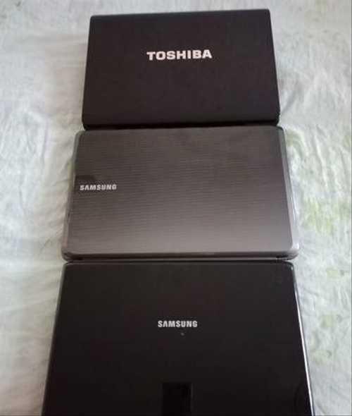 Ноутбуки samsung и toshiba