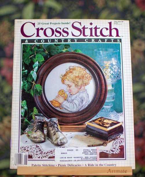 Раритетные журналы Country Craft Cross stitch 1989