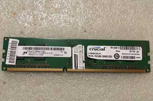 Crucial CT12864BA1339 1GB DDR3-Оперативная память