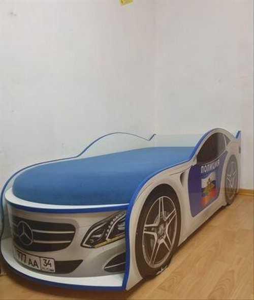 Кровать полицейская машина