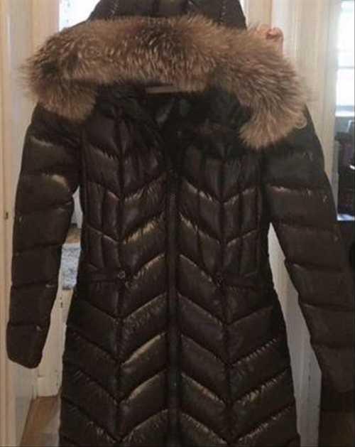 Пальто пуховик moncler belloy giubboto