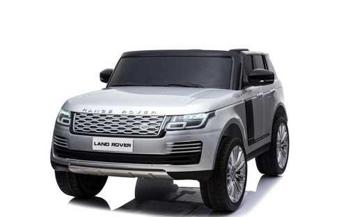 Детский электромобиль Range Rover 4WD Серебро