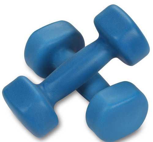Гантели Euro Classic EK-213 голубой 2кг x 2шт
