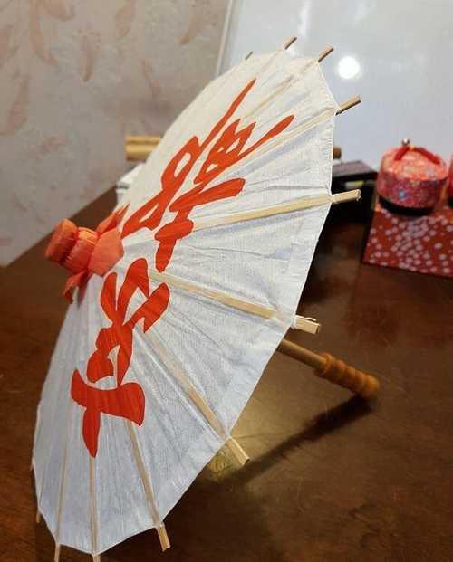 Декоративный японский зонтик