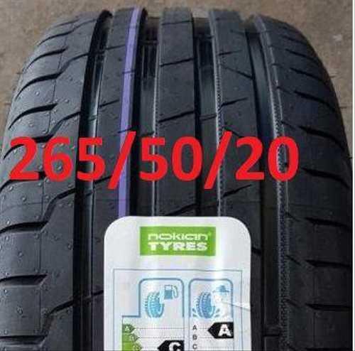 Nokian 265/50/20 hakka black 2 suv новые лето