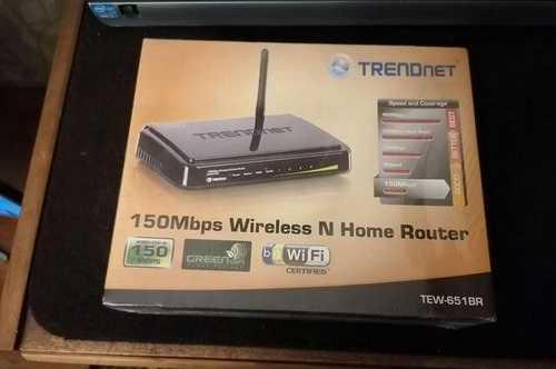 Wifi роутер trendnet TEW-651BR