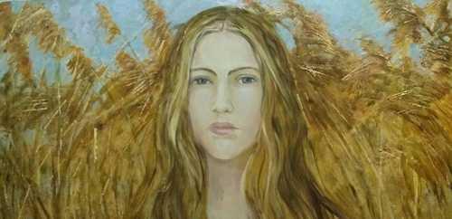 Картина Портрет 65х120 х.м. 2020г