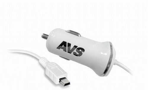 Автомобильное зарядное устройство AVS Energy CMR-213 - тип разъема Mini USB, защита от короткого замыкания и перегрузок