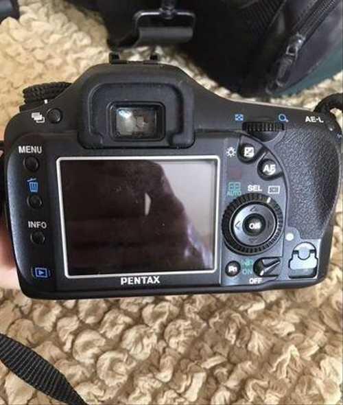 Компактный фотоаппарат Pentax K20 с объективом