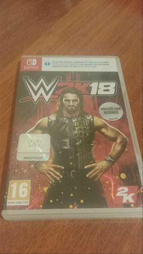 WWE 2K18 nintendo switch