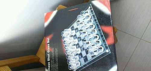 Подарочный набор рюмок шахматы