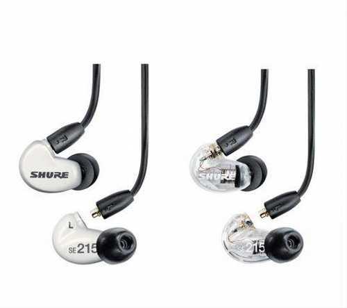 Shure Aonic SE215DY+UNI-EFS наушники, разные цвета