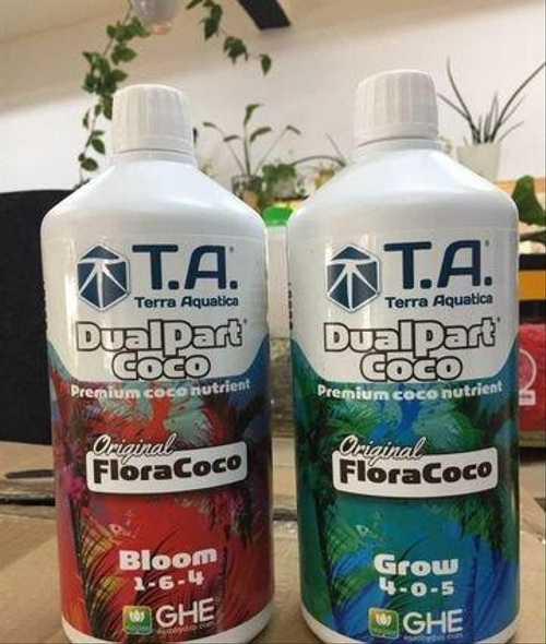 Удобрения для кокосового субстрата DualPart Coco