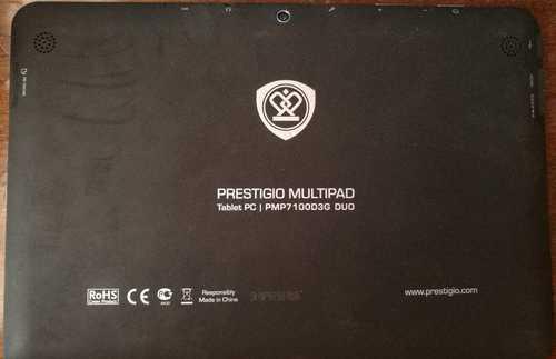 Планшет Prestigio Multipad Tablet PC PMP7100D3gduo