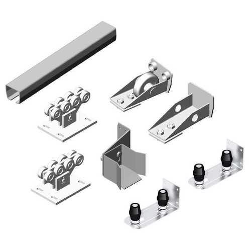 Комплектующие откатных ворот, проем до 5-ти метров