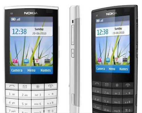 Nokia X3-02 Все цвета Новые