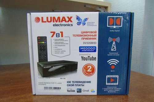 Приемник DVB-T2 lumax DV3208HD