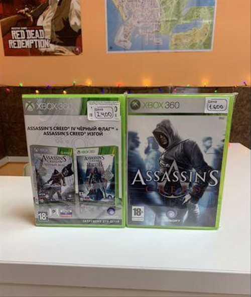 Игры Assasins Creed Xbox 360