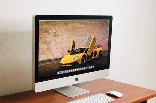 Моноблок apple iMac 27 дюймов 12GB/SSD 500GB +клав