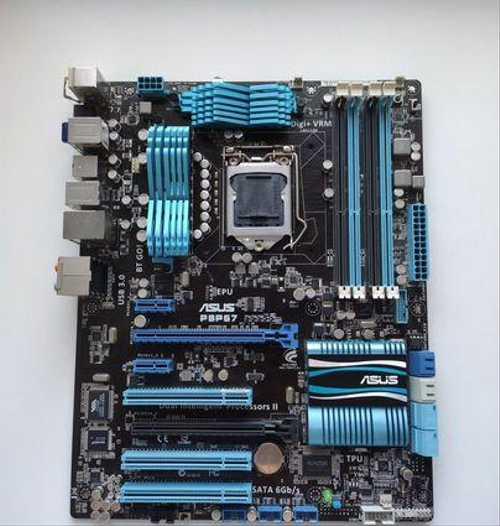 Материнская плата asus LGA1155 P8P67 P67
